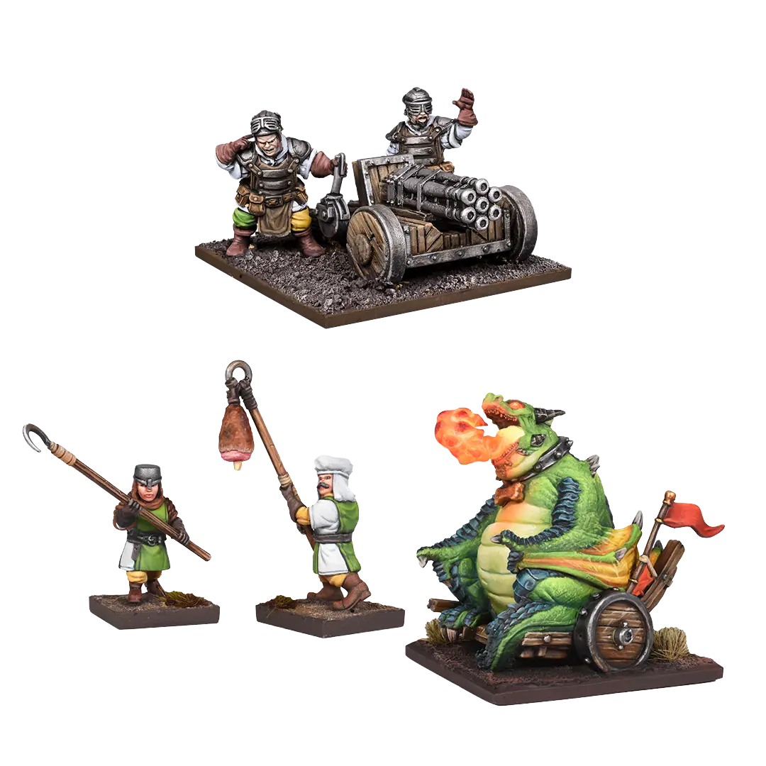 Kings of War, Mantic Games KoW Halfling: War Engines – La Escotilla