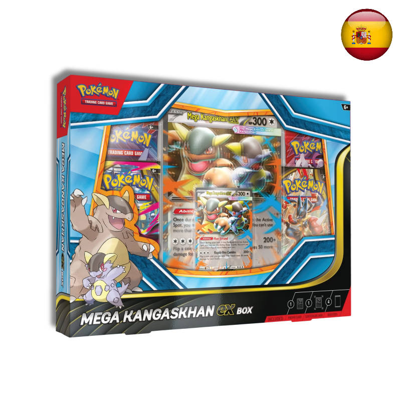 Pokémon TCG - Colección Mega-Kangaskhan ex (Español) – La Escotilla