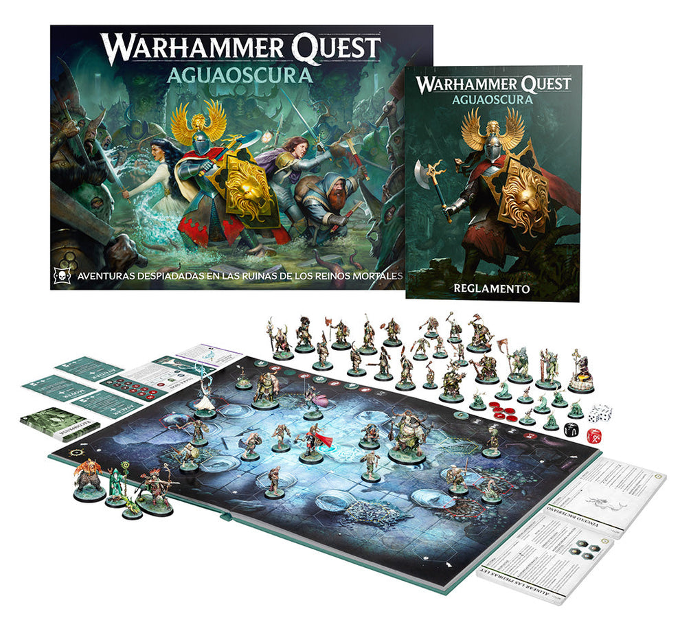 Warhammer Quest: Aguaoscura (Español) Darkwater, Dungeon Crawler – La ...
